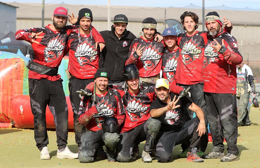 Scalp 3eme du Round 1 - Première Division Paintball